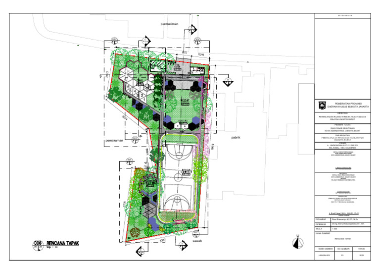 Siteplan Taman Hexagon PDF | PDF