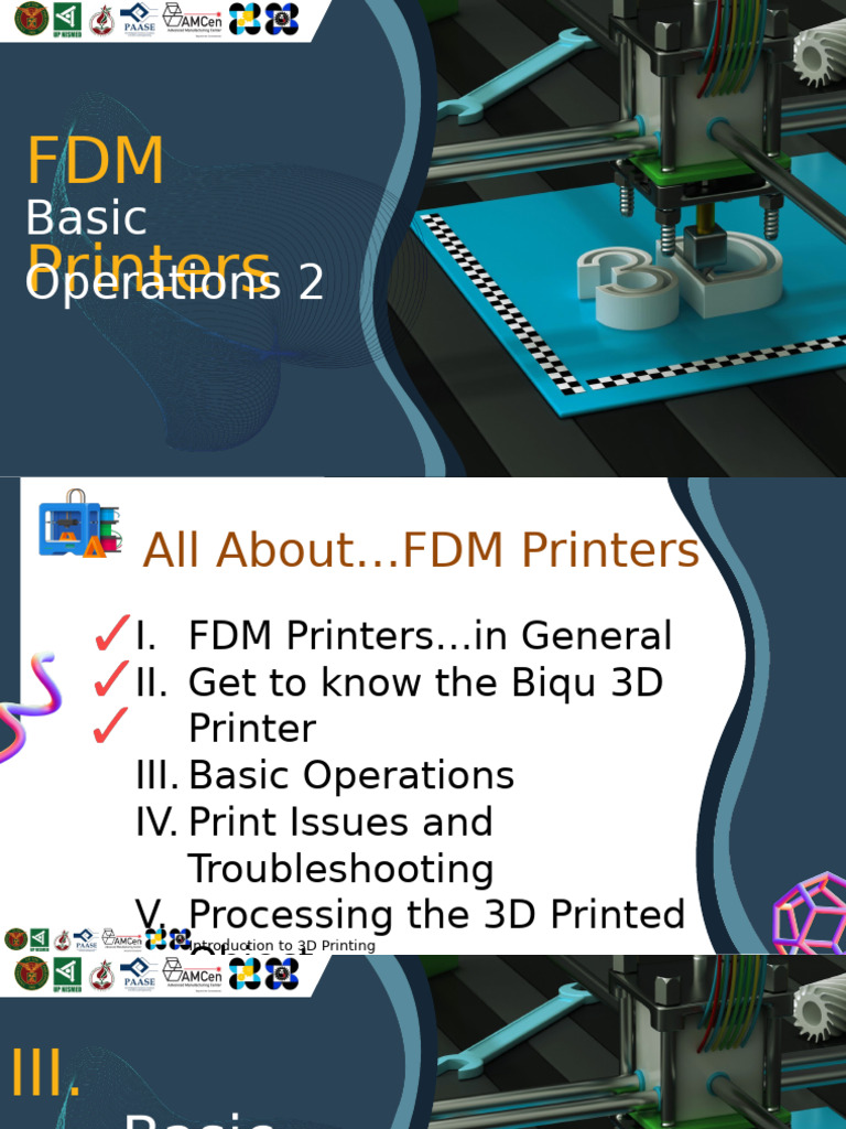 FDM Printer F430 Operations Guide | PDF | 3 D Printing | Printing