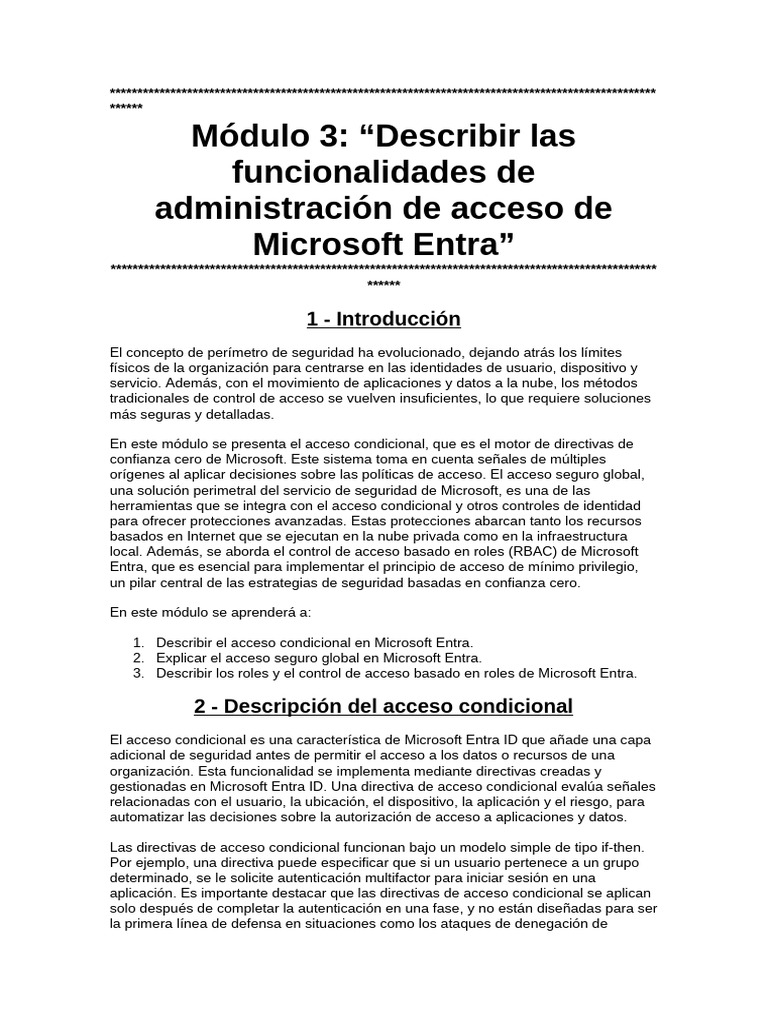 Módulo OPCIONAL 3 | PDF | Computación en la nube | Microsoft
