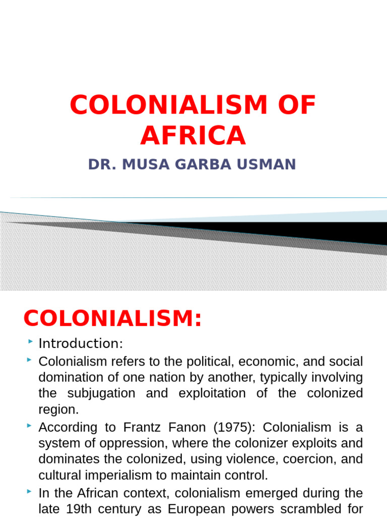 Colonialism's Impact on Africa | PDF | Colonialism | Africa