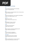 Gen Z Slang Cheat Sheet 2025 | PDF