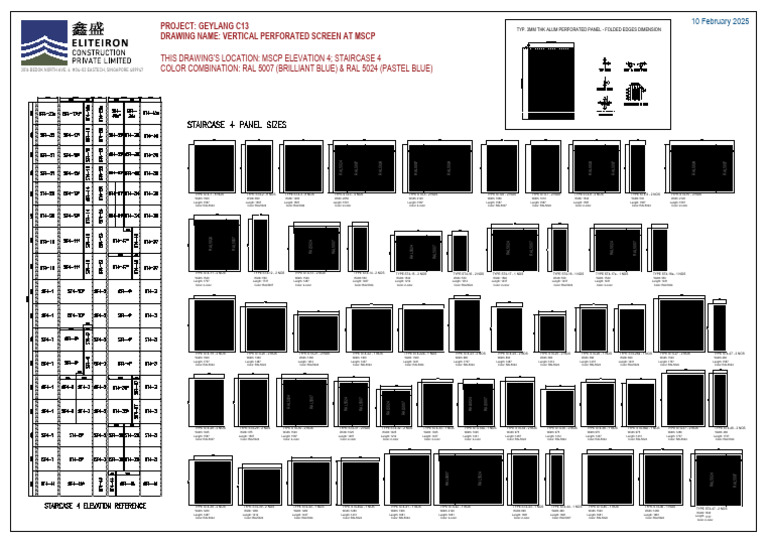 Vertical Panel - Production Drawing - ST4 | PDF