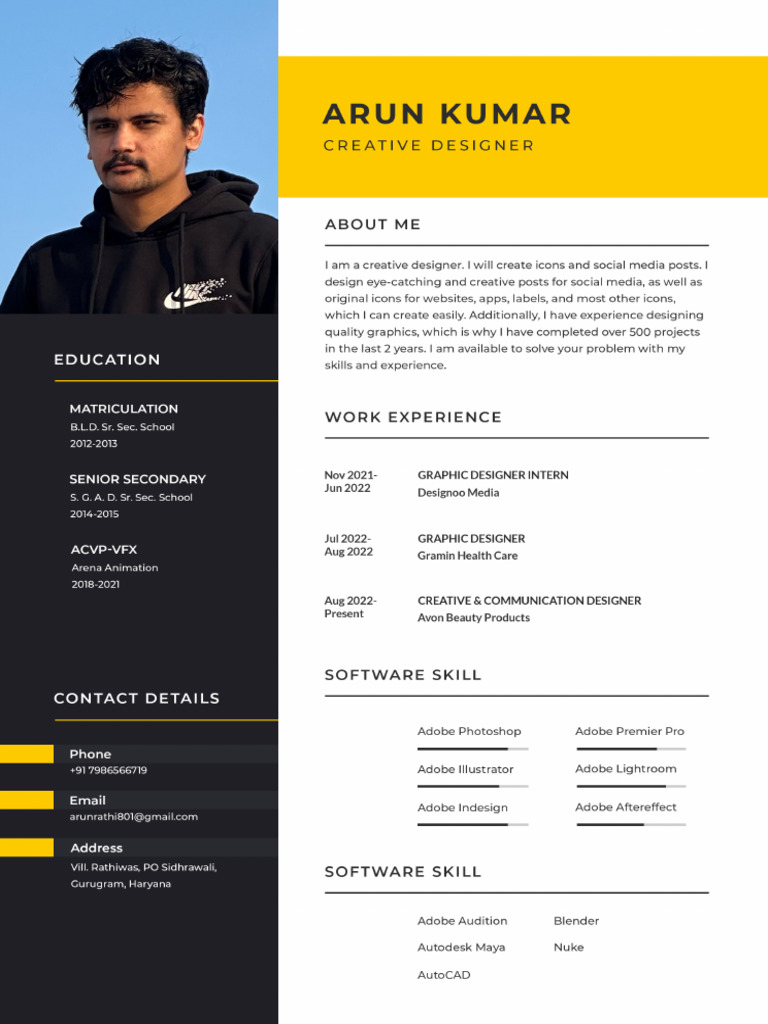 Arun Resume | PDF