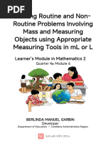 Grade 3 Measuring Mass Worksheet | PDF