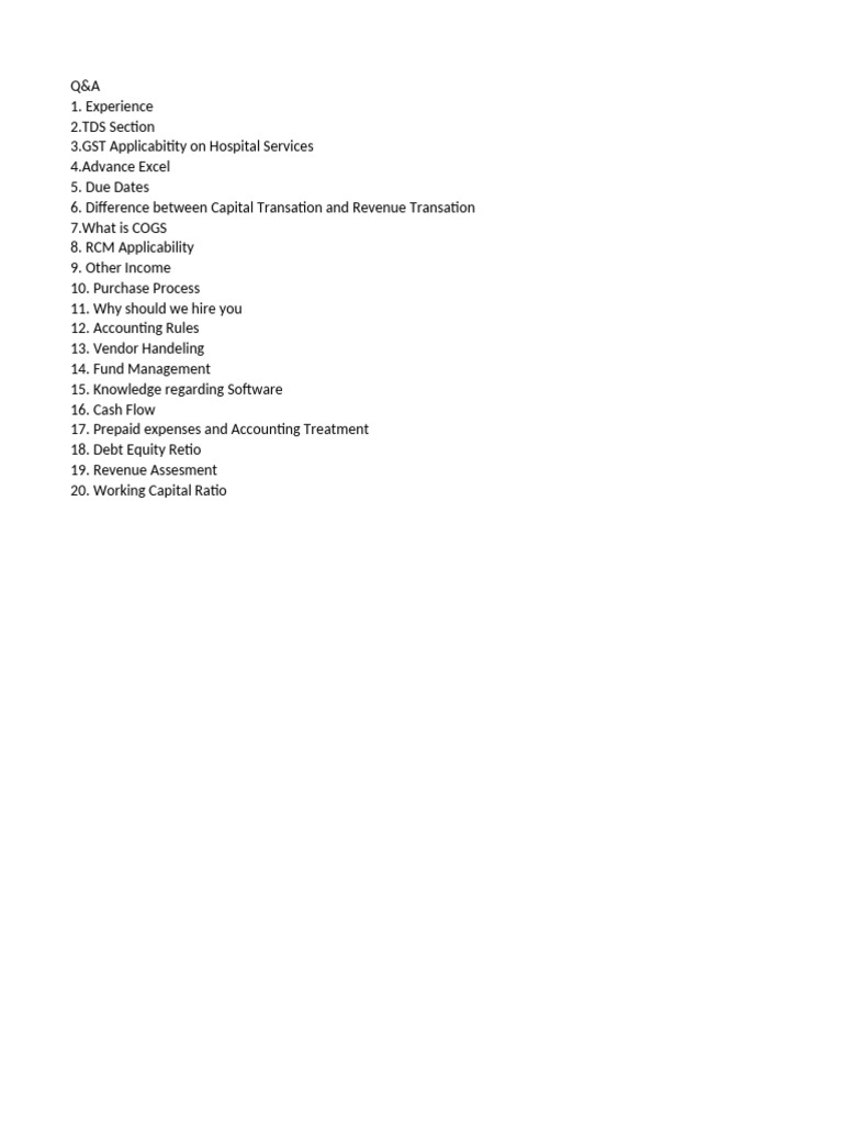 Intervew Question | PDF