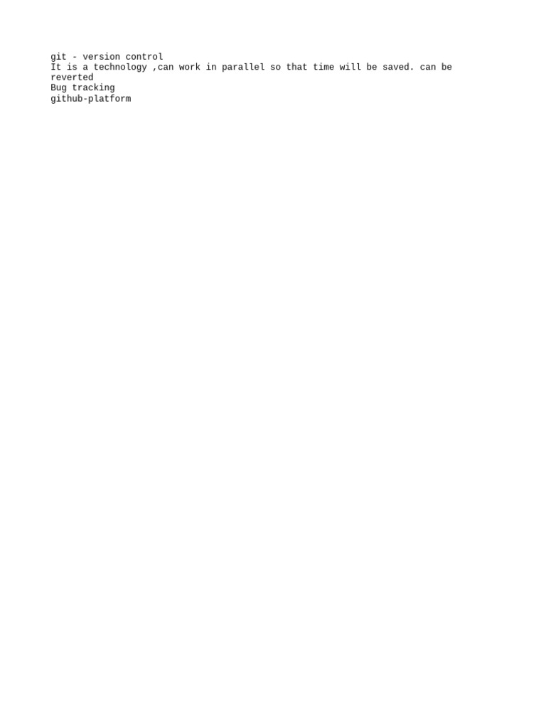 Git - Version Control | PDF