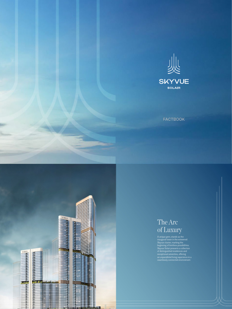 Skyvue Solair - Factbook | PDF | Building Engineering | Home