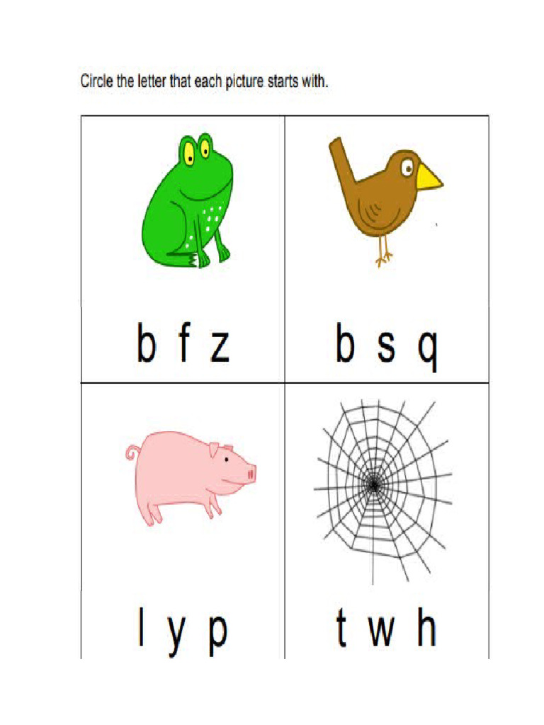 Beginning Sound | PDF