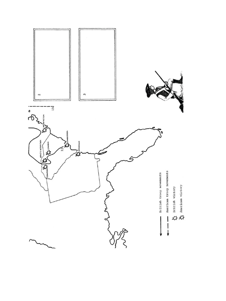 Aidan LaPoint - American Revolution Battle Map Blank | PDF