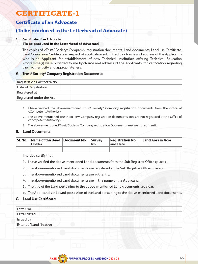 Certificate 1 | PDF