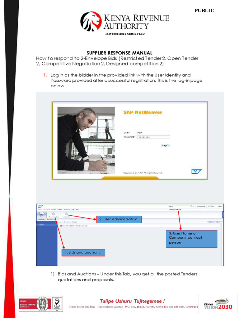 Supplier RFX Participation Open Tender Ilovepdf Compressed 1 | PDF | Auction | Software