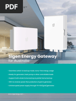 Datasheet - SigenStack BAT 12.0 & SigenStack BC | PDF | Energy ...