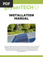 GeyserWise TSE Installation Manual | PDF | Electrical Connector ...