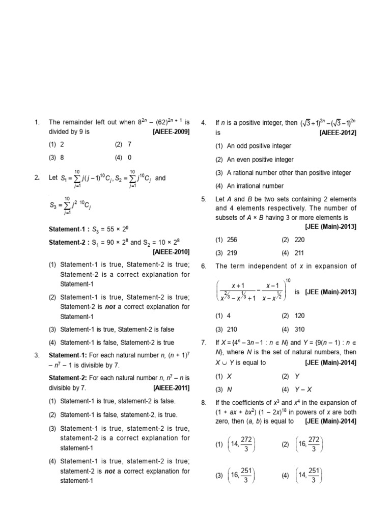 Binomial | PDF | Rational Number | Numbers