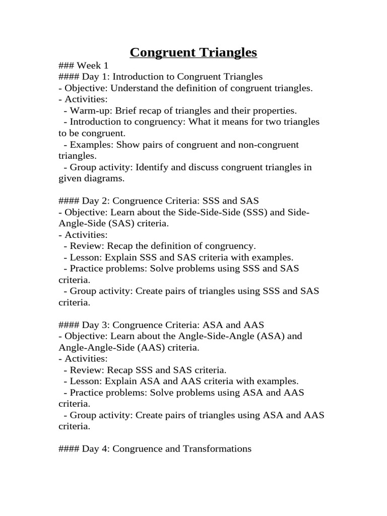 Congruent Triangles | PDF | Classical Geometry | Euclid
