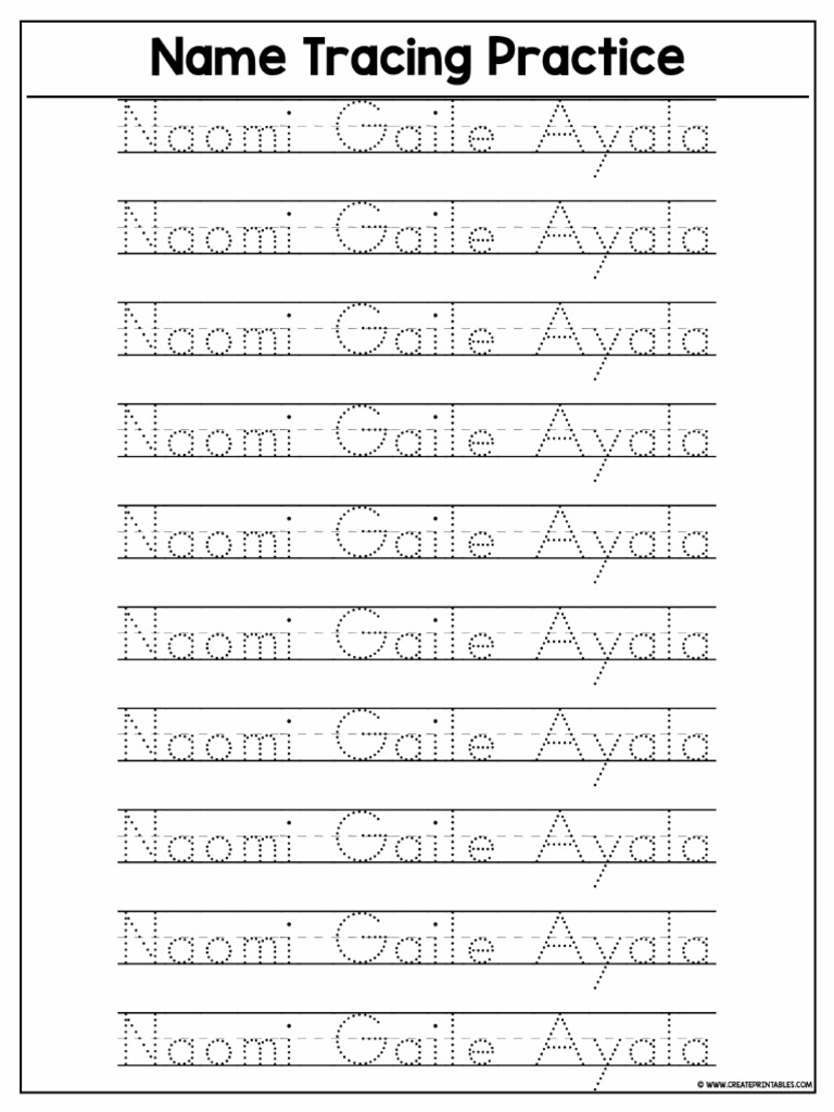 CreatePrintables.com-Name_Tracing_Practice-6A56-F05B-0819 | PDF
