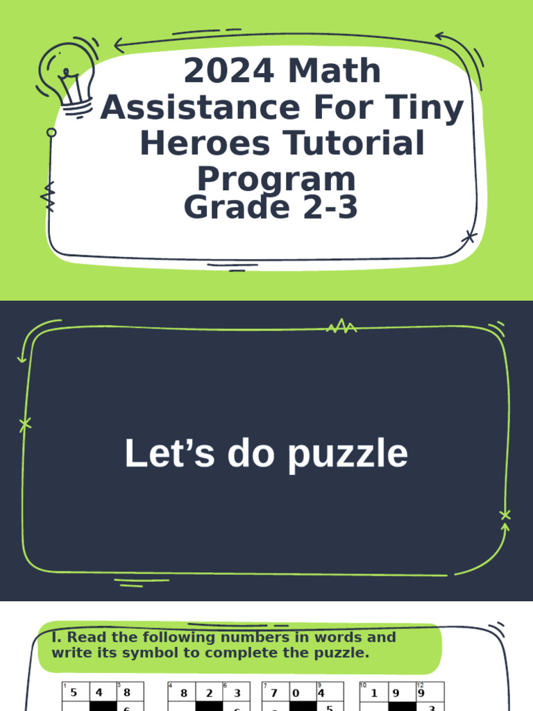 For Math Tiny Heroes | PDF