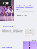 Understanding The Five Elements of Dance | PDF