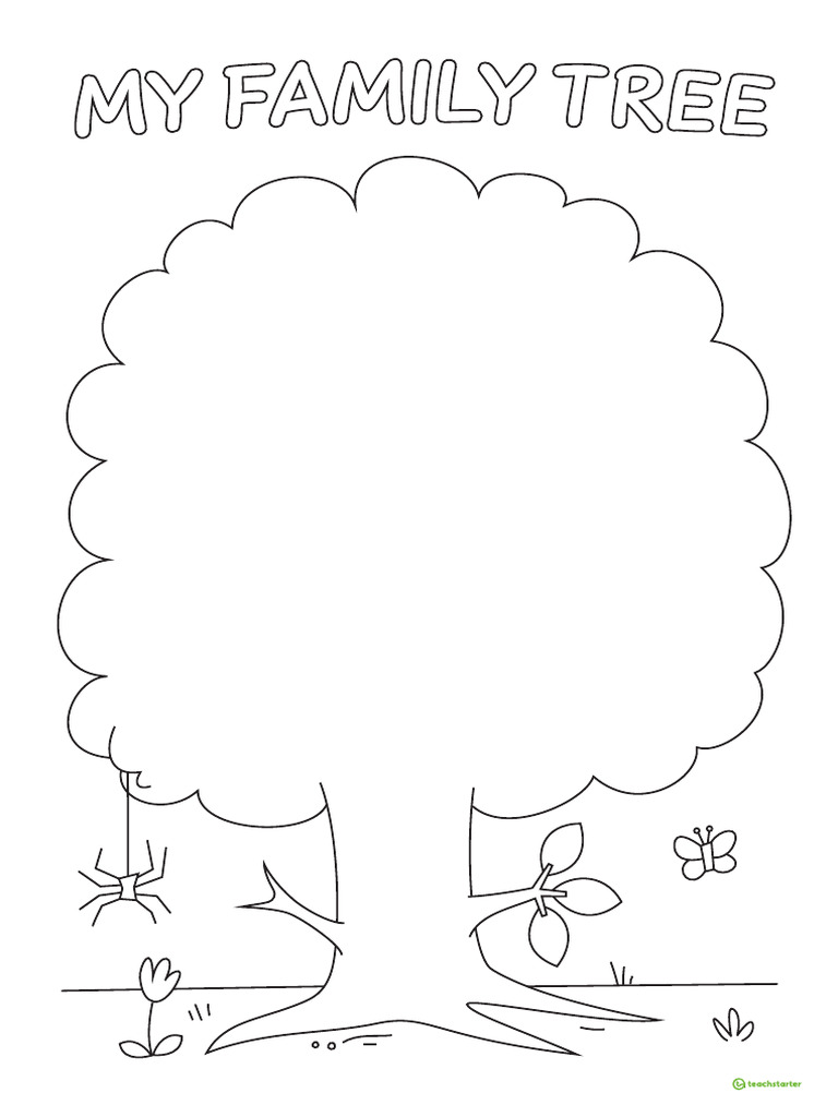 Build A Family Tree Template A Do Be Reader | PDF