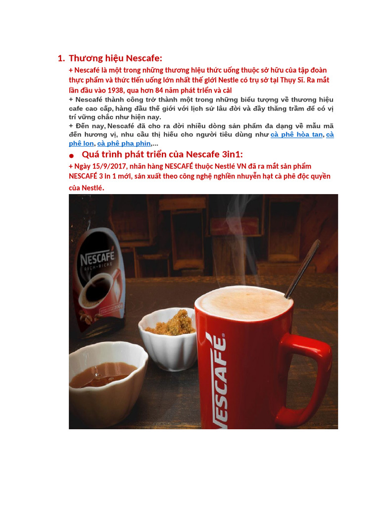 Nescafé 2 | PDF