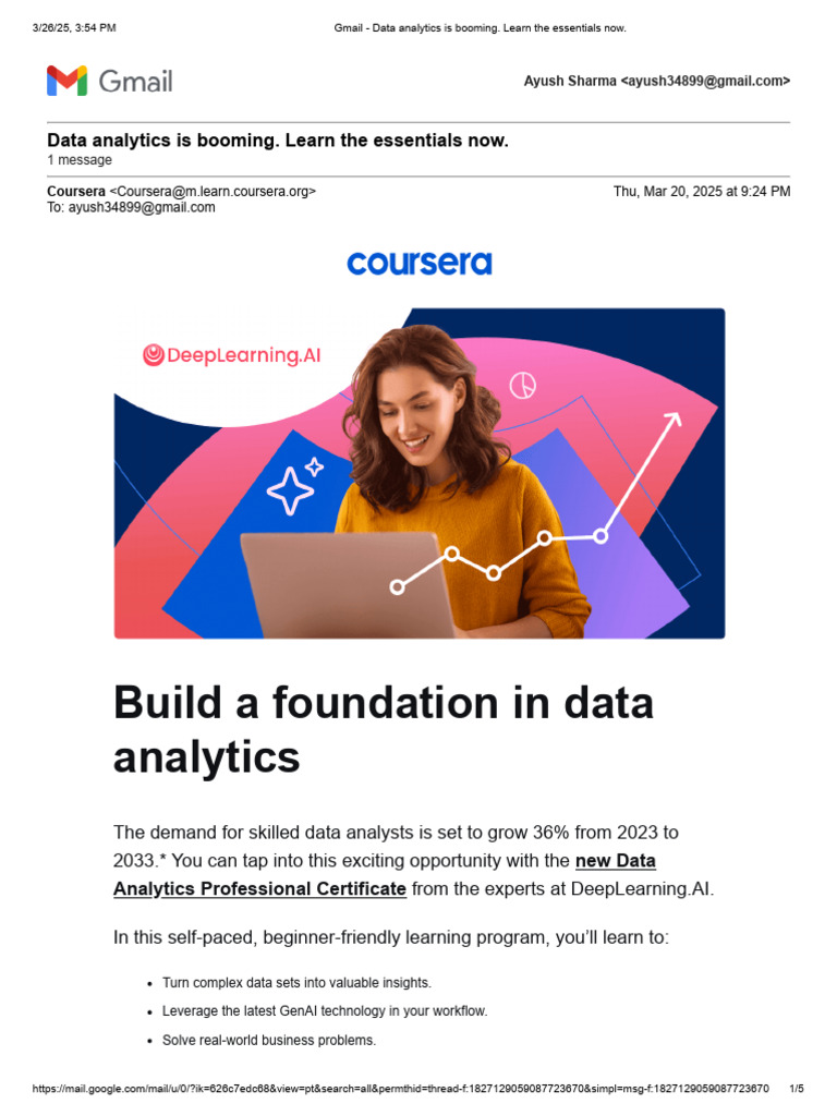 Data Analytics Essentials Course | PDF | Analytics | Artificial Intelligence