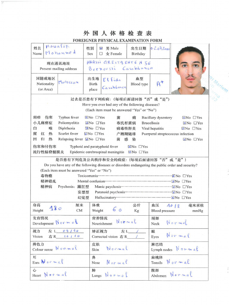 Medical Check | PDF