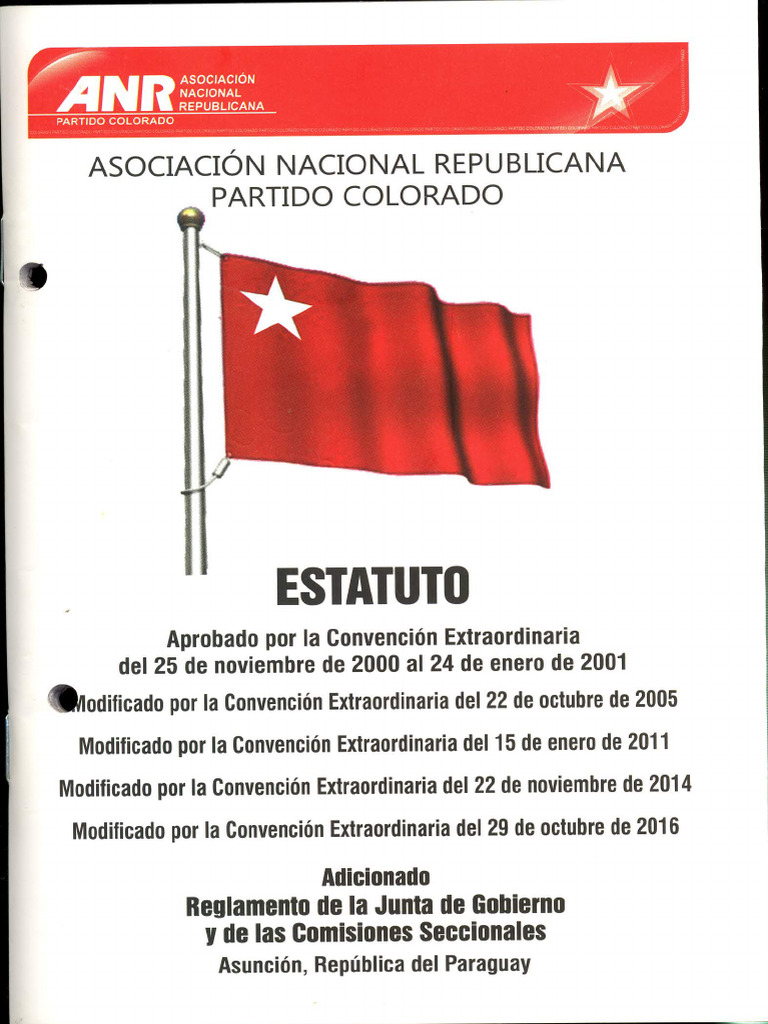 Estatuto ANR | PDF