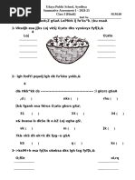 Iho Sample Paper Class-3 2025-26 | PDF | Dragon