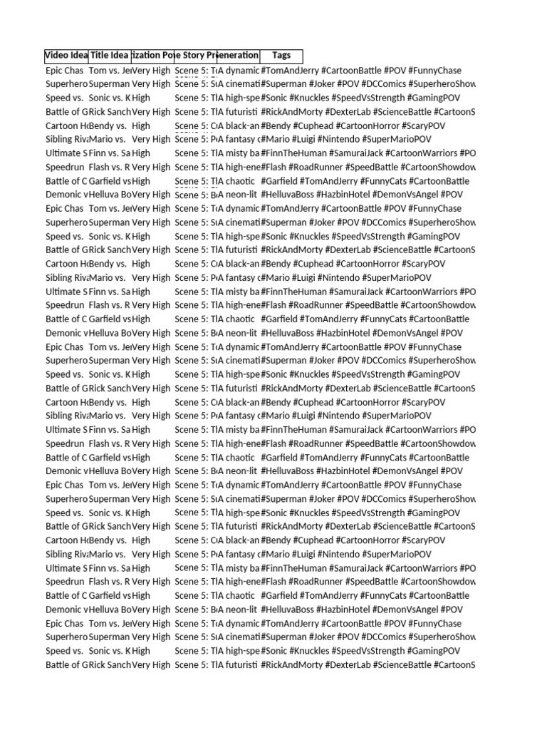 Viral 365 YT Stories With Prompts | PDF | Mario | Superman