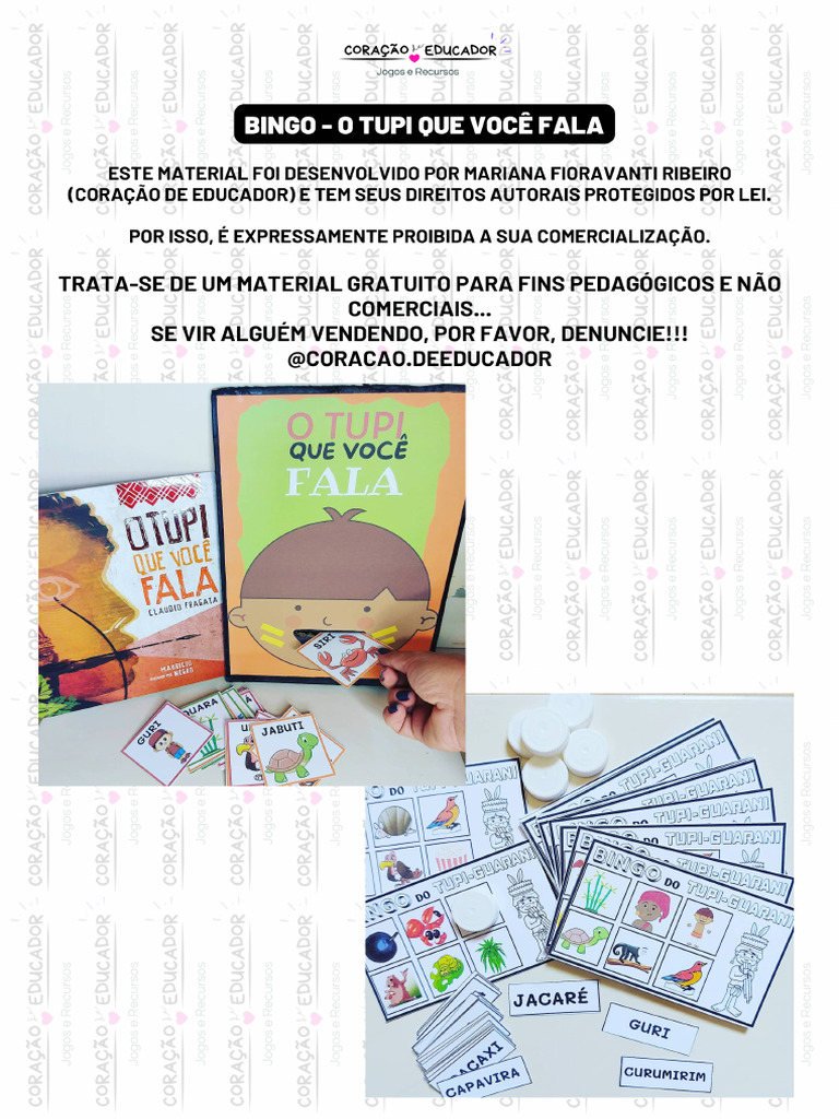 Bingo - o Tupi Que Você Fala - 240419 - 091048 | PDF