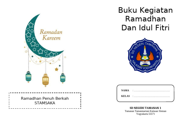 Sampul Buku Kegiatan Ramadhan | PDF