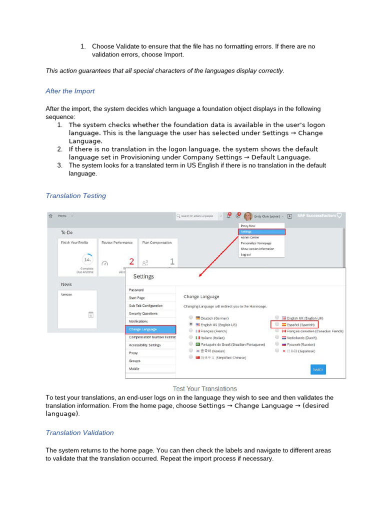Choose Validate To Ensure That The File Has No Formatting Errors | PDF | Json | Information ...