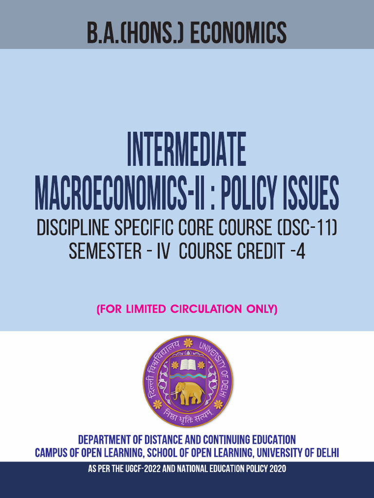 Intermediate Macroeconomics II | PDF | Monetary Policy | Central Banks