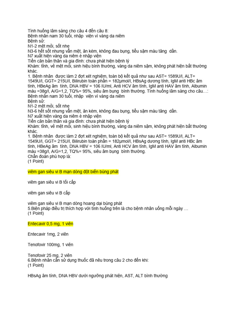 Đề Nhiễm Y17 2021 PDF | PDF