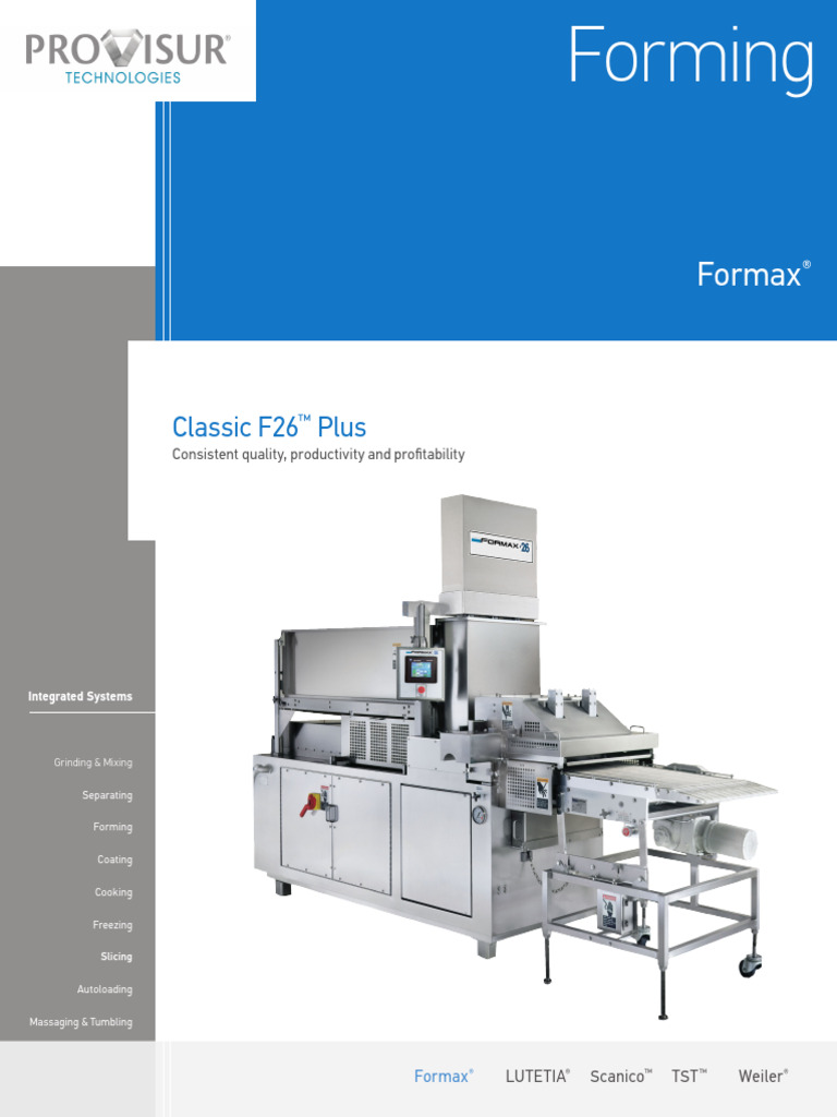 Formax Classic F26 Plus Brochure | PDF
