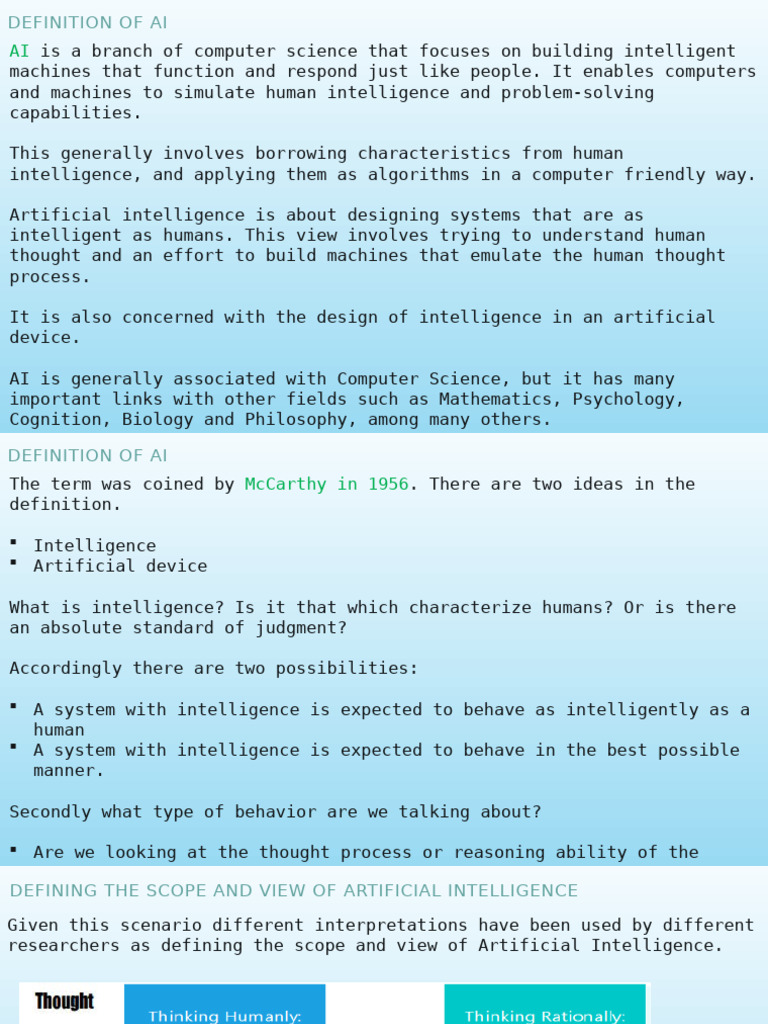 Artificial Intelligence Note | PDF | Artificial Intelligence ...