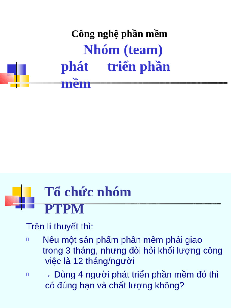 6.NMCNPM (Chuong 6) Team Phan Mem | PDF