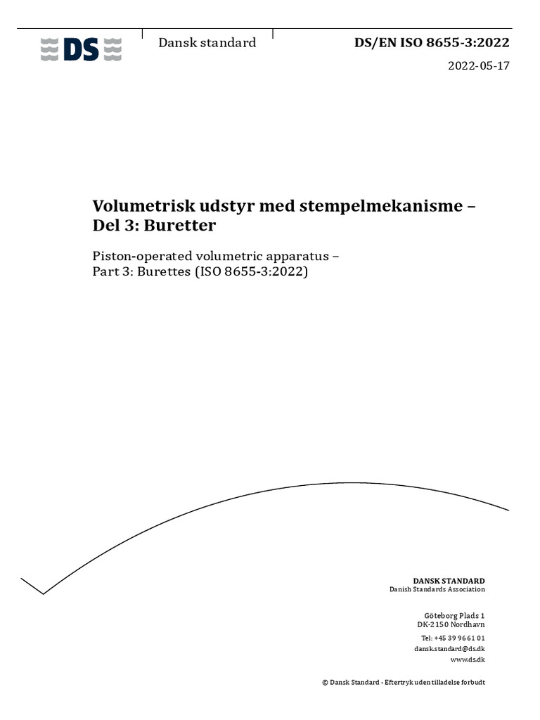 Iso 8655-3 | PDF