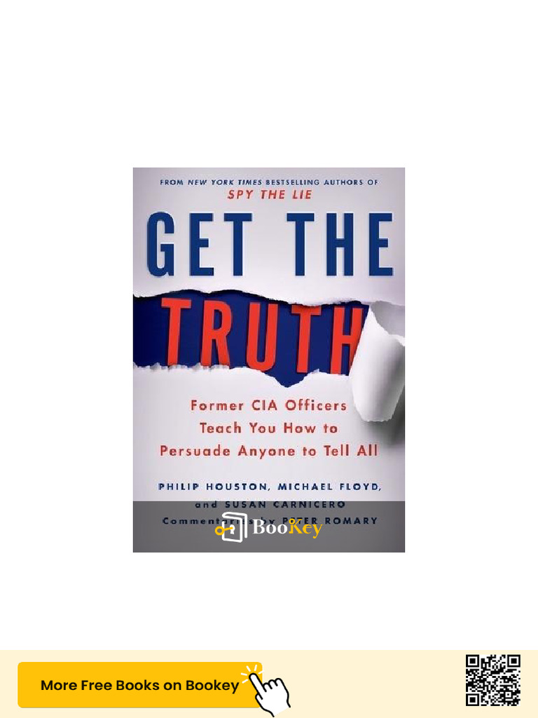 Get the Truth PDF | PDF | Empathy | Interrogation