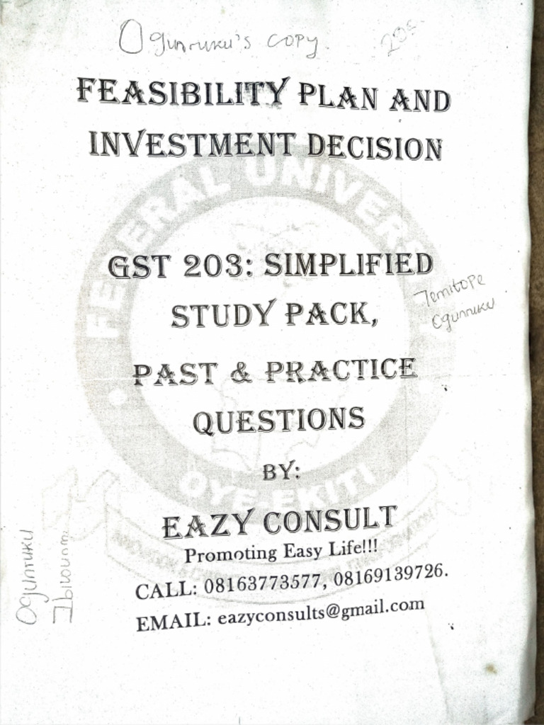 GST 203 Lec Material and Practice Que.-1 | PDF