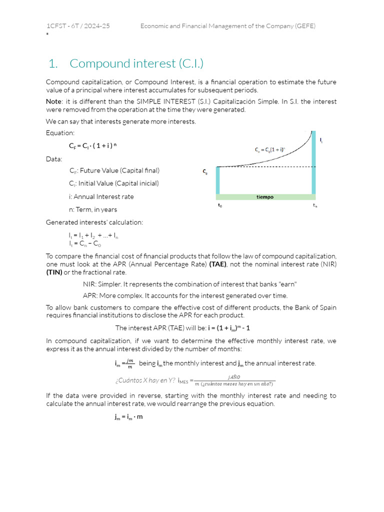 Compund Simple Interest | PDF | Interest | Annual Percentage Rate