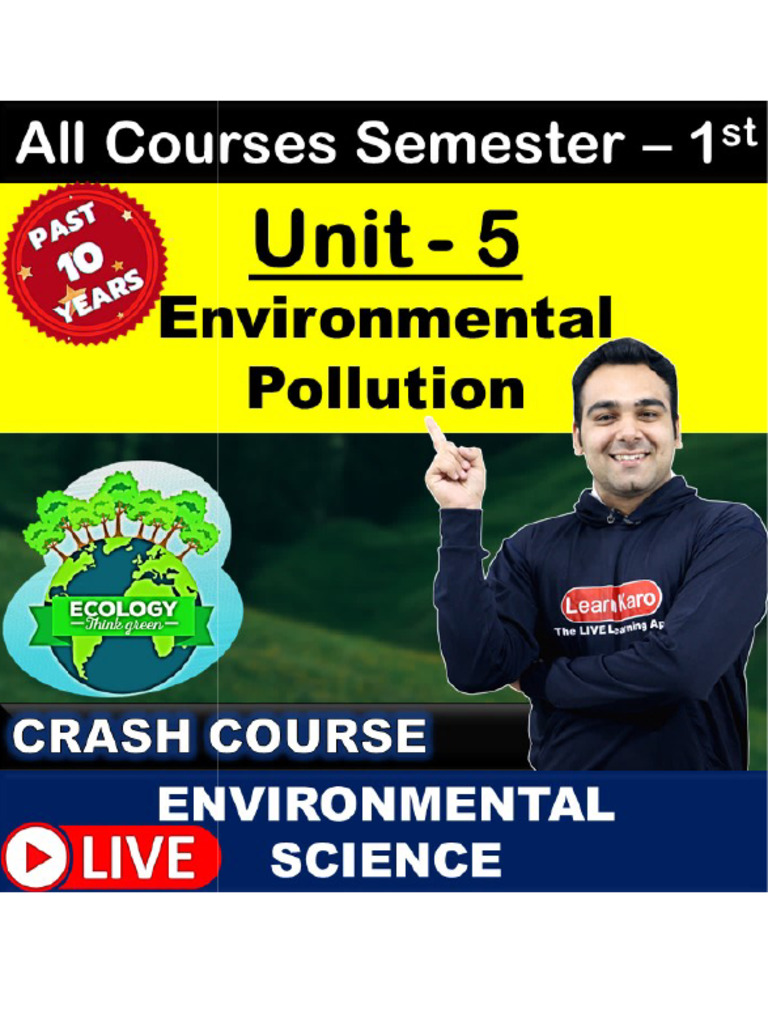 Part 1 - Unit 5 Environmental Pollution | PDF