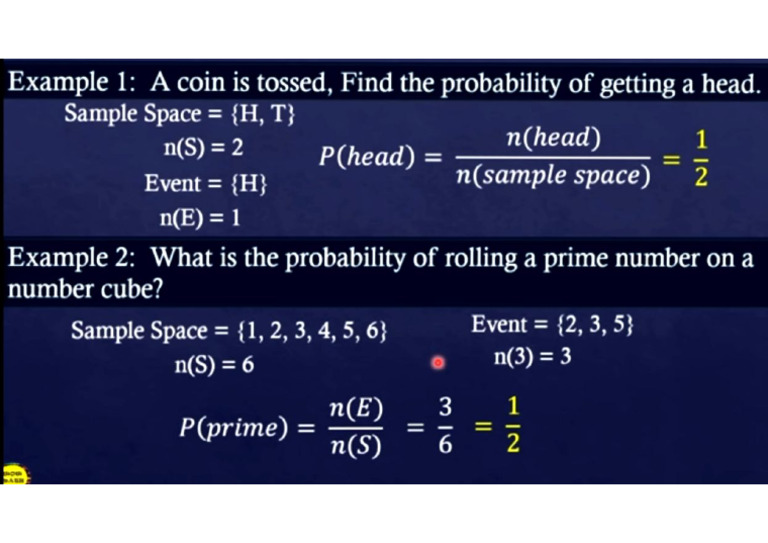 Examples of Probabilty | PDF