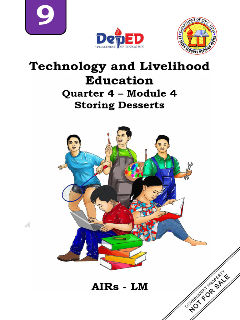 Final Cookery 9 q4 Module 4 | PDF | Refrigerator | Desserts