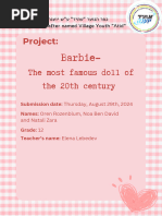 History and Impact of Barbie Doll | PDF | Barbie | Toys