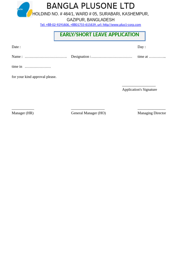 Short Leave | PDF