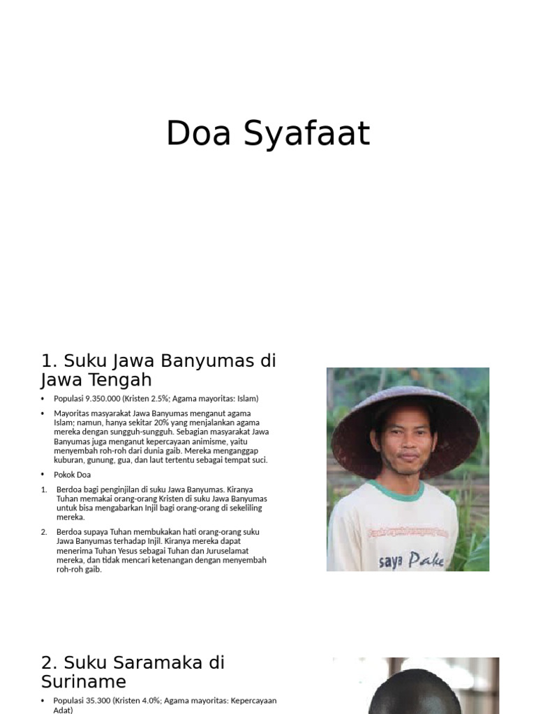 POKOK DOA 11 MAR 2025 | PDF