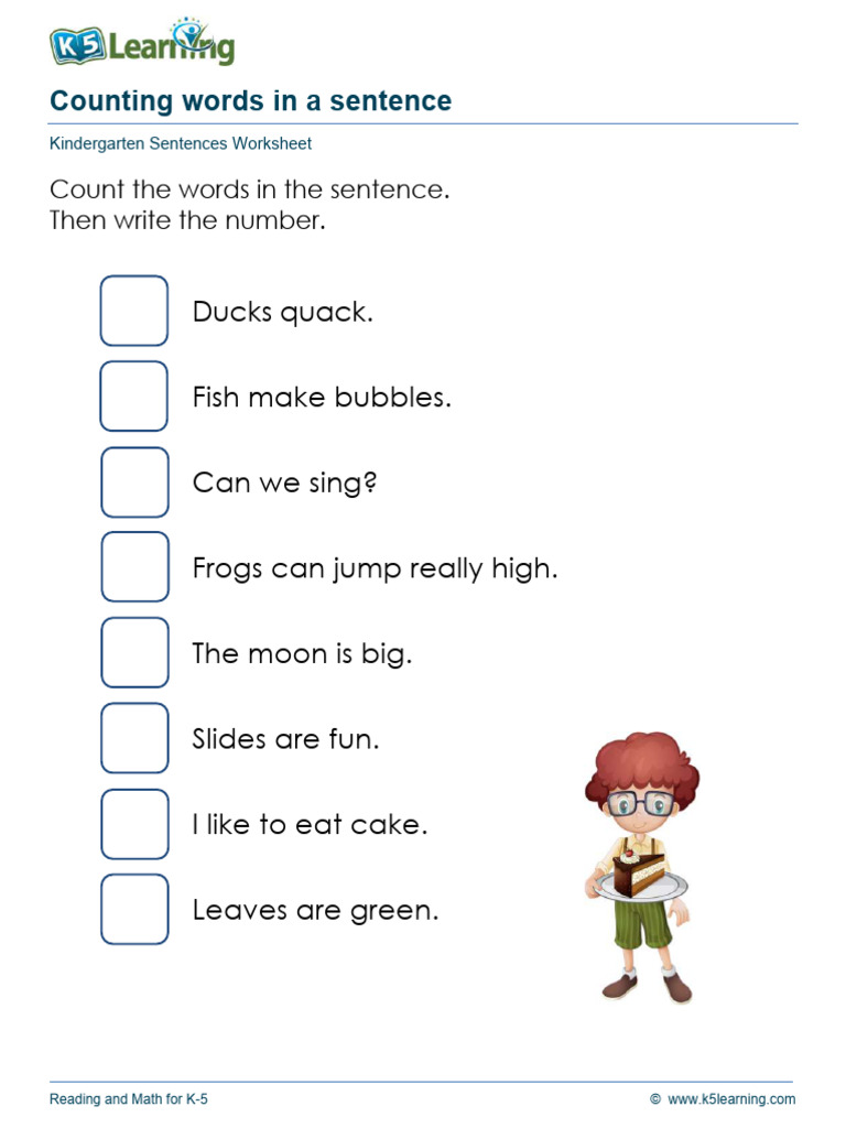 Counting Words Sentence kq5 | PDF