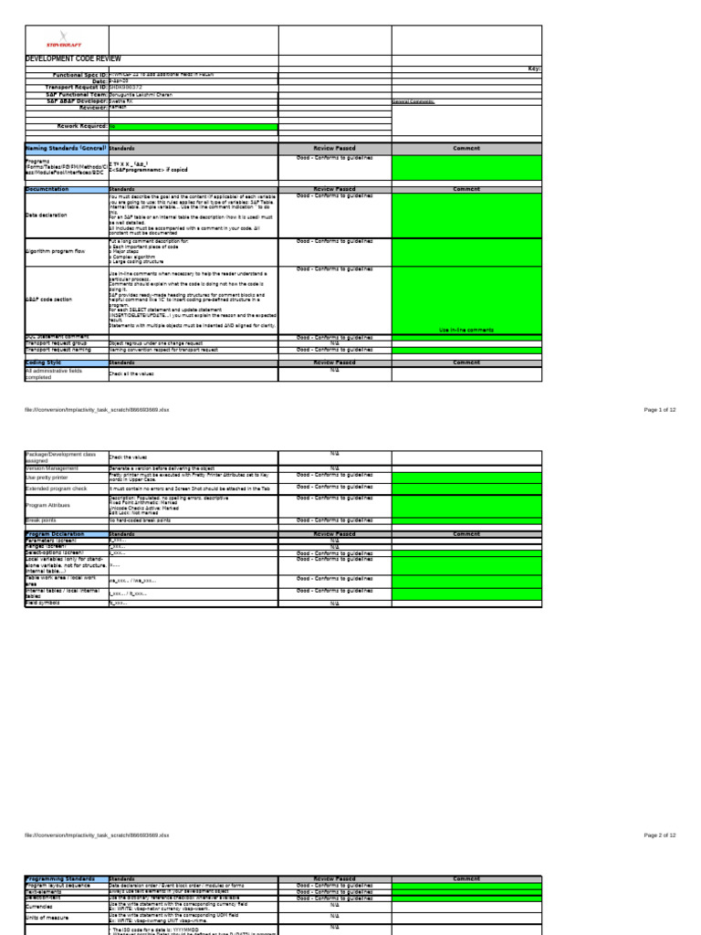 Code - Review - RICEF24 - Additional Field in FBL5N | PDF | Computer ...