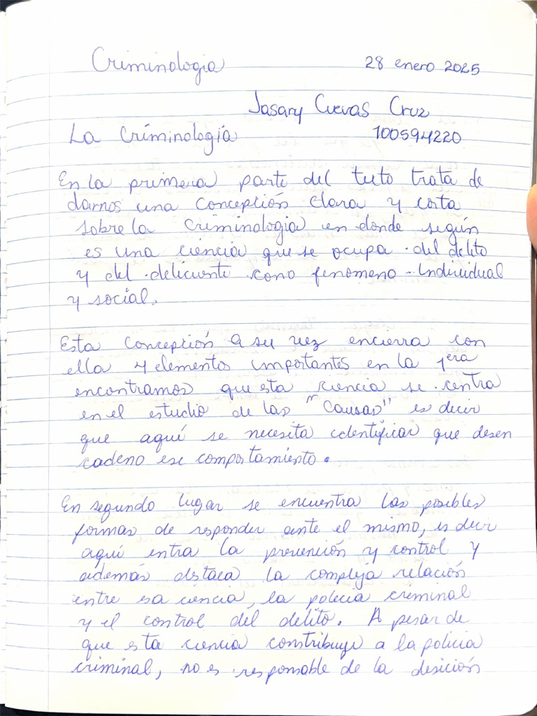 Criminología W02 | PDF